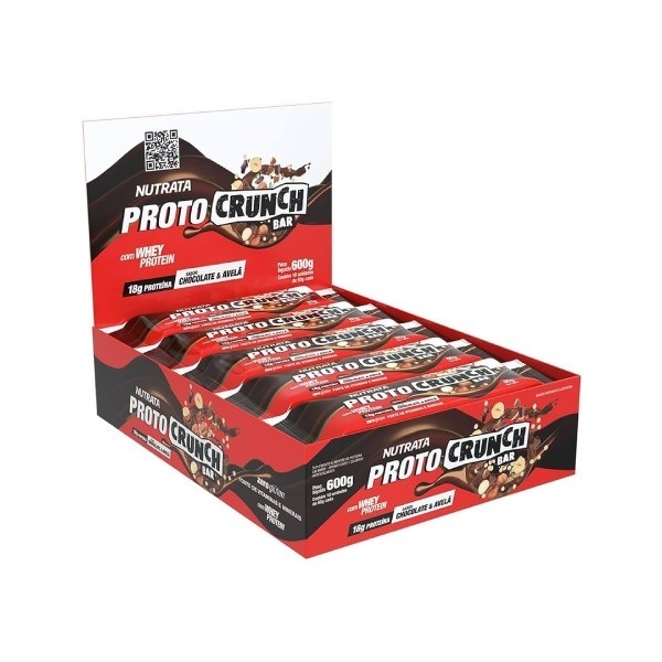 TH Food | PROTO CRUNCH CHOCOLATE & AVELA DISPLAY C/ 10 BARRAS DE 60G